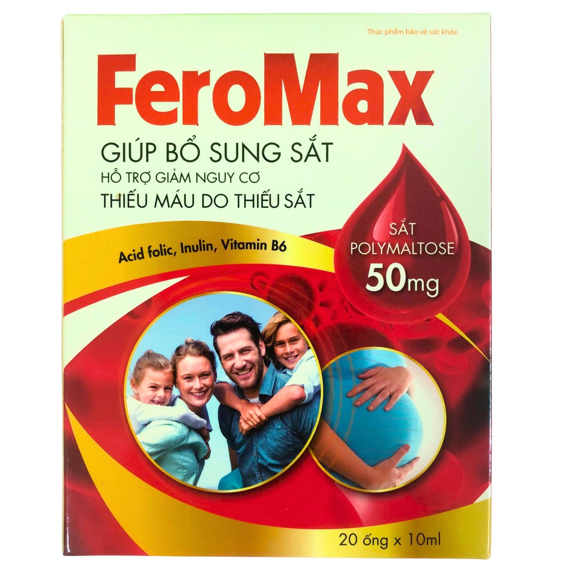FeroMax sắt Polymaltose hộp 20 ống x 10ml Tradiphar – Thuốc tốt 123 ...